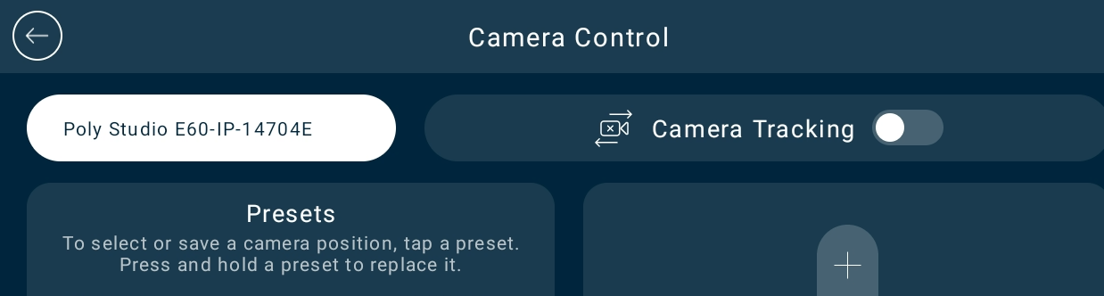 E60/E70 IP Camera not displayed in MTRoA Teams client - HP Support ...
