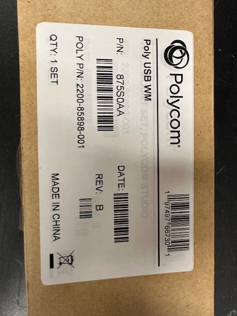 parts needed for Polycom Studio P009 - HP Support Community - 9280083