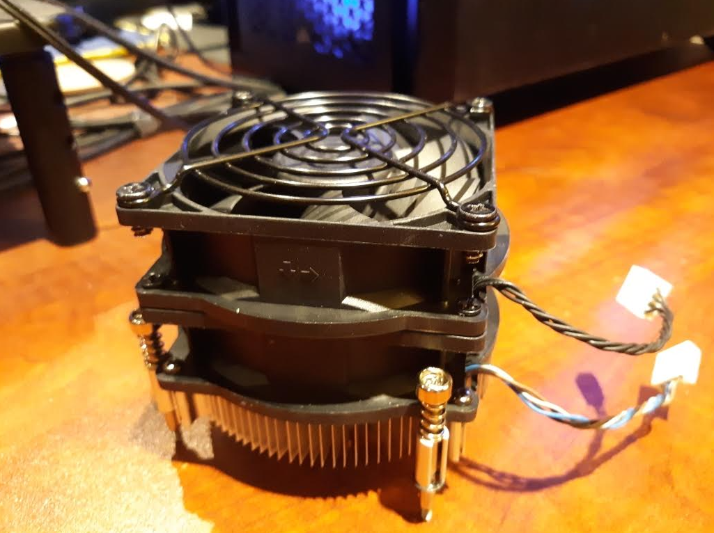 CPU Cooler Fan Direction on EliteDesk 800 G4 - HP Support Community ...