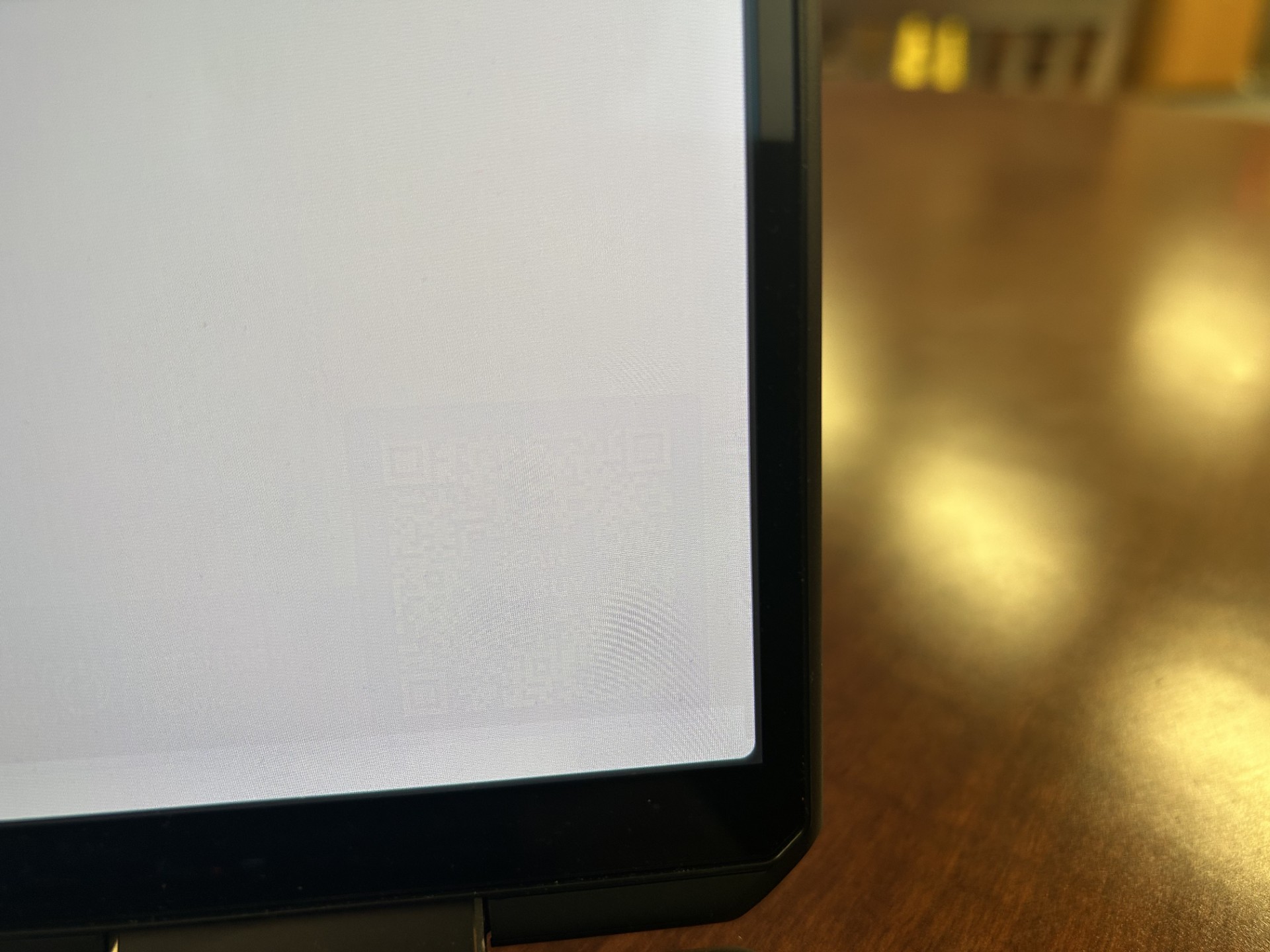 How to Remove Faint QR Code at Bottom Right of Screen - HP Support ...