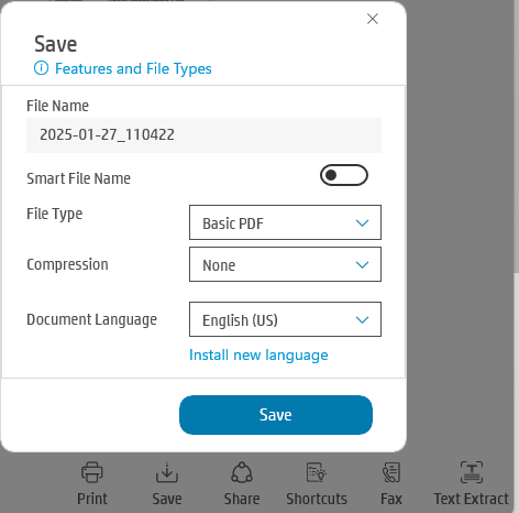 HP Smart doesn't ask location to save a scan, file disappear... - HP ...