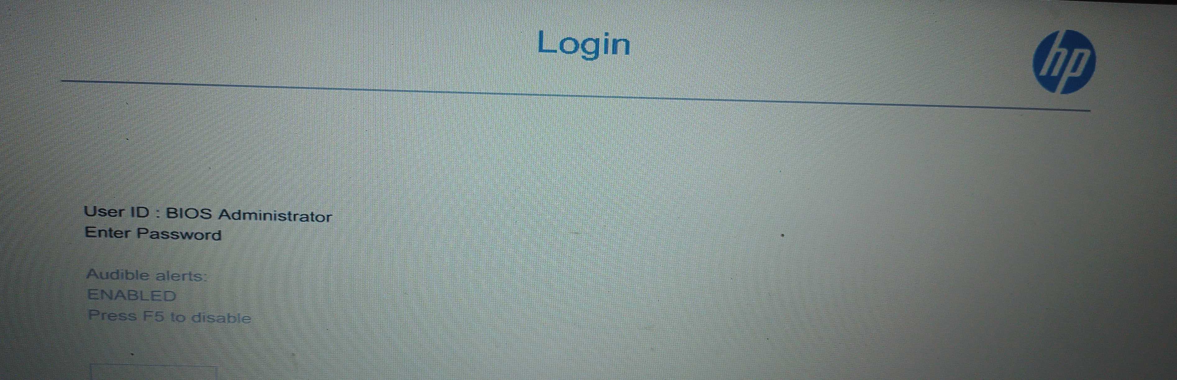 Help with bios admin password - HP Support Community - 9296234