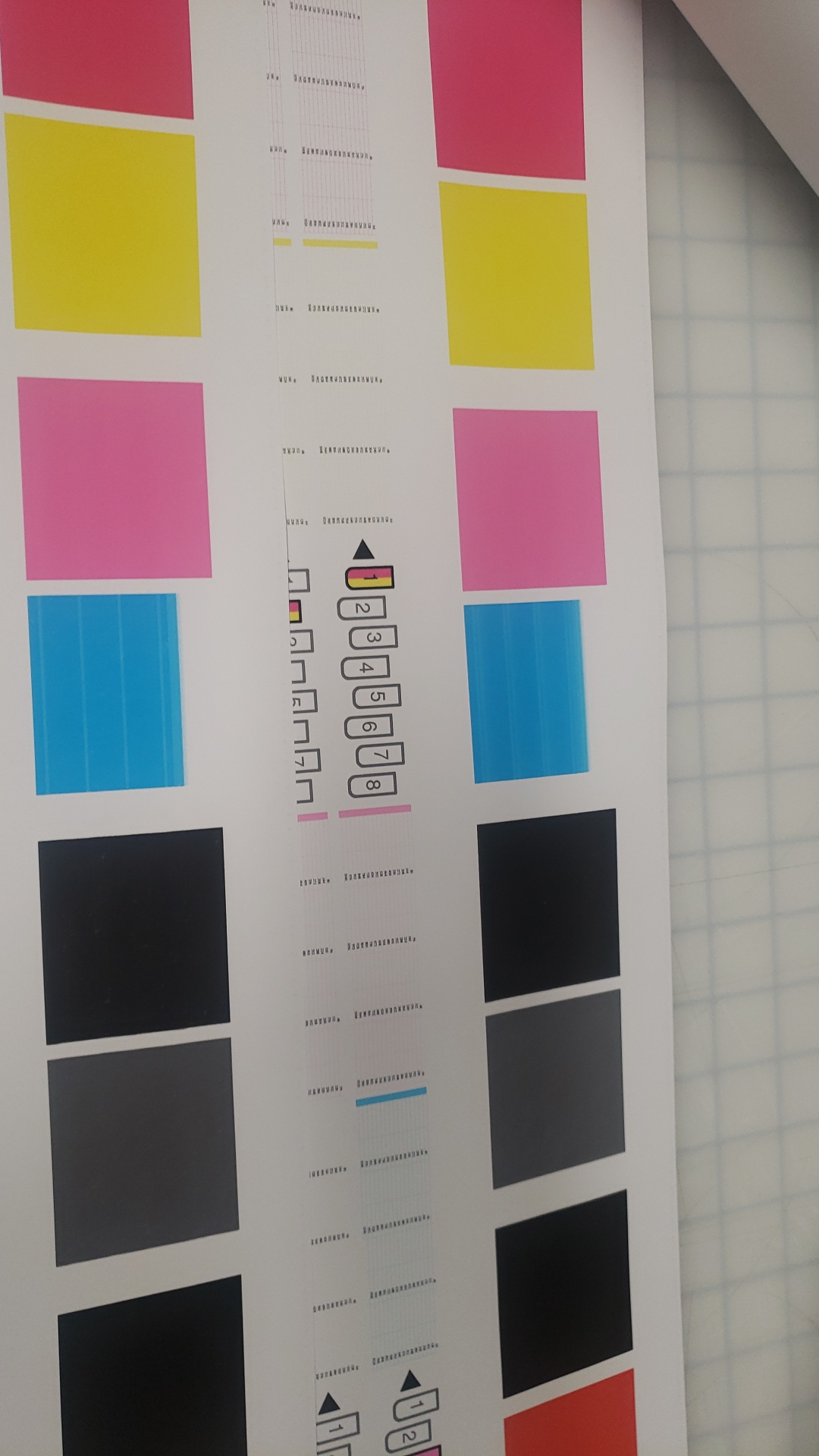 Banded Printing with Simple Bond Paper but NOT Polypropylene - HP ...