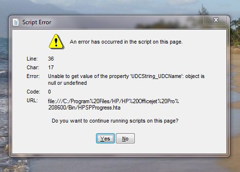 Why is scan option missing from HP officejet pro 8600 Printe... - HP ...