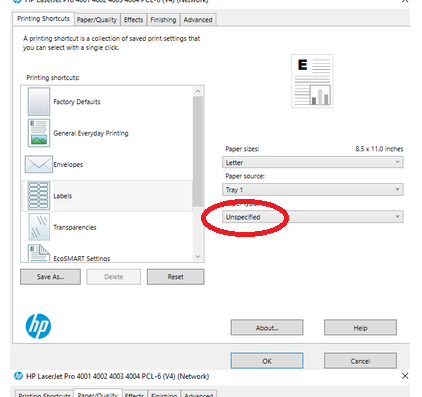 Ink smudges on labels - HP Support Community - 9303085