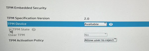 Missing TPM after formatting my HP computer - HP Support Community ...