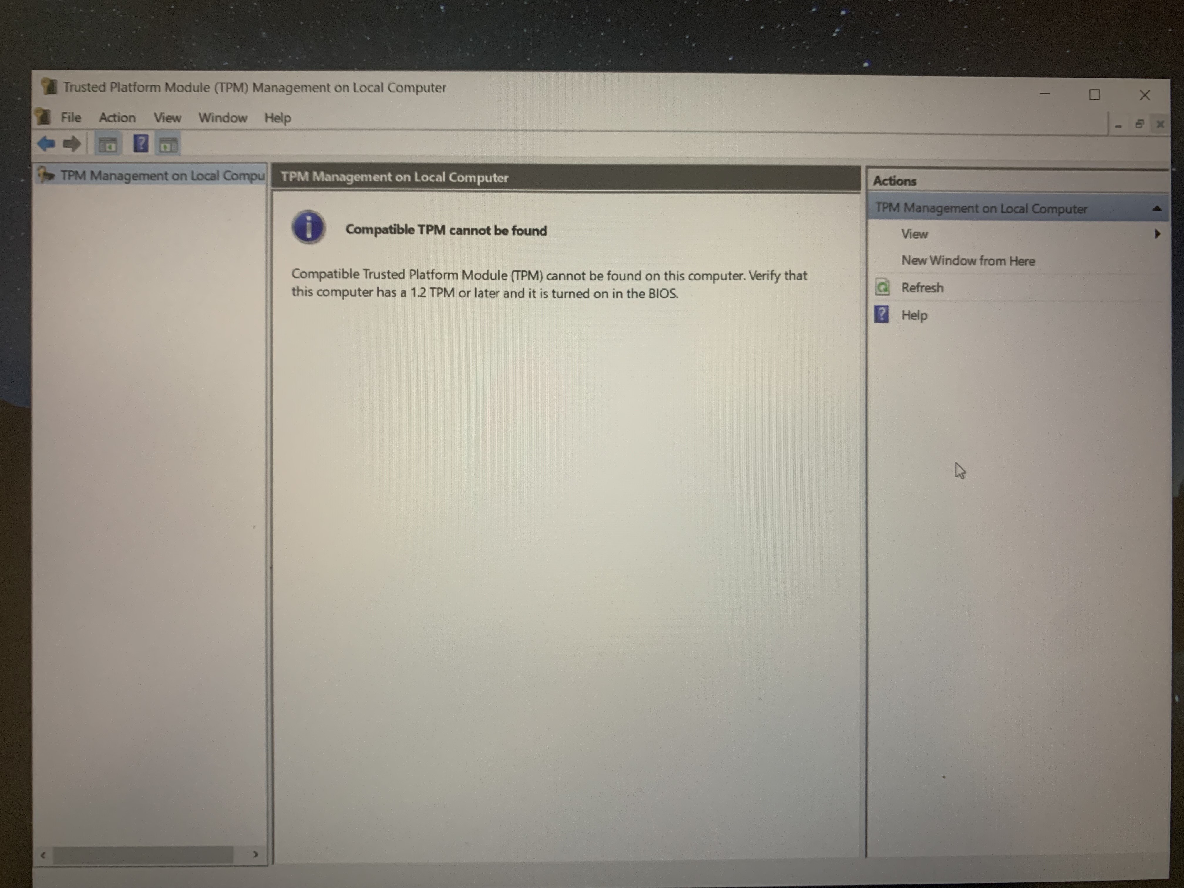 Missing TPM after formatting my HP computer - HP Support Community ...