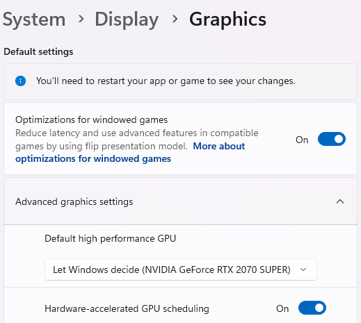 Dedicated Graphics Card not showing up in Settings>System>Ab... - HP ...