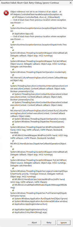 HP Smartstream error on opening. - HP Support Community - 9317674