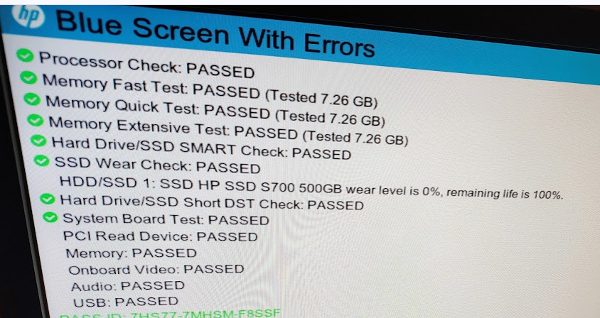 M01-F1056 Win 11 HP Desktop blue screening BSOD and rebootin... - HP ...