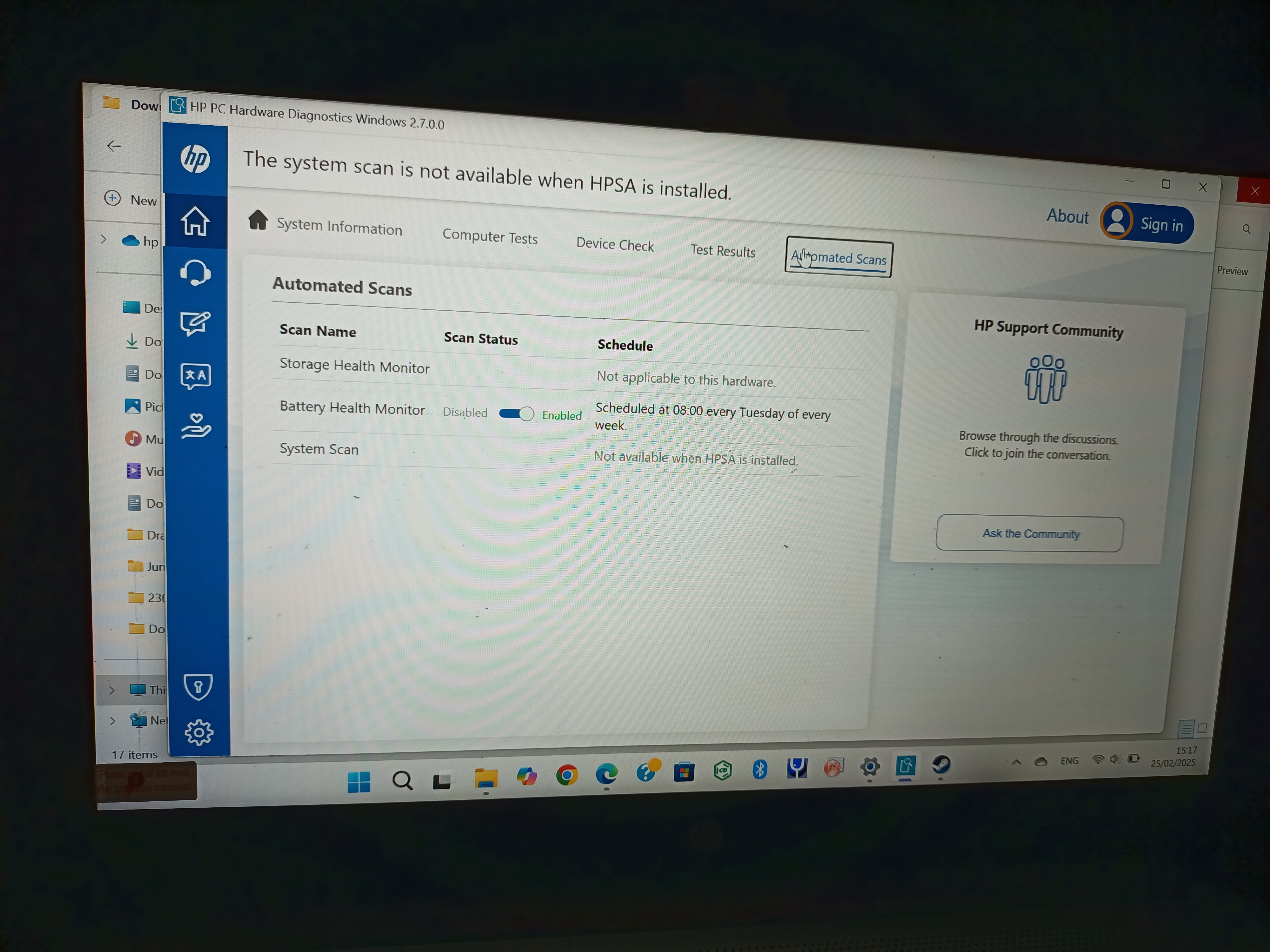 Shadow in My Display - HP Support Community - 9323381