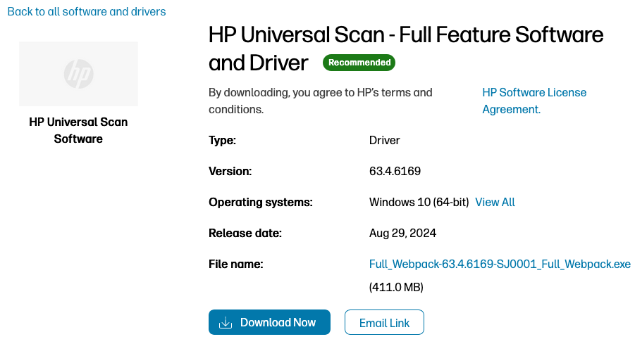 can't access hp.com/hpscan - HP Support Community - 9334448