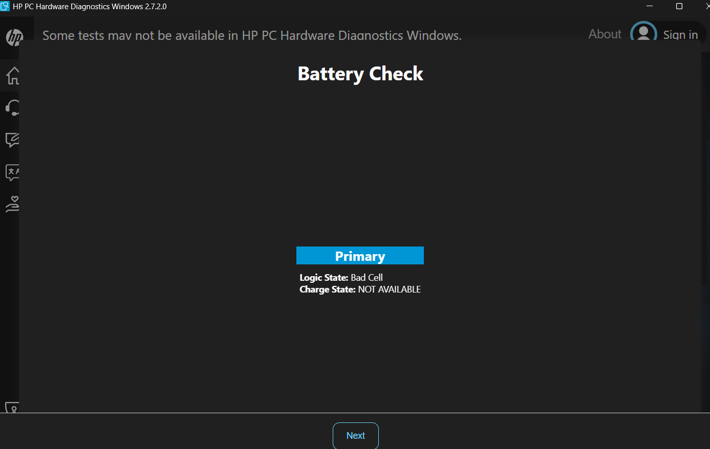 My hp laptop not working without the plugged in. - HP Support Community ...