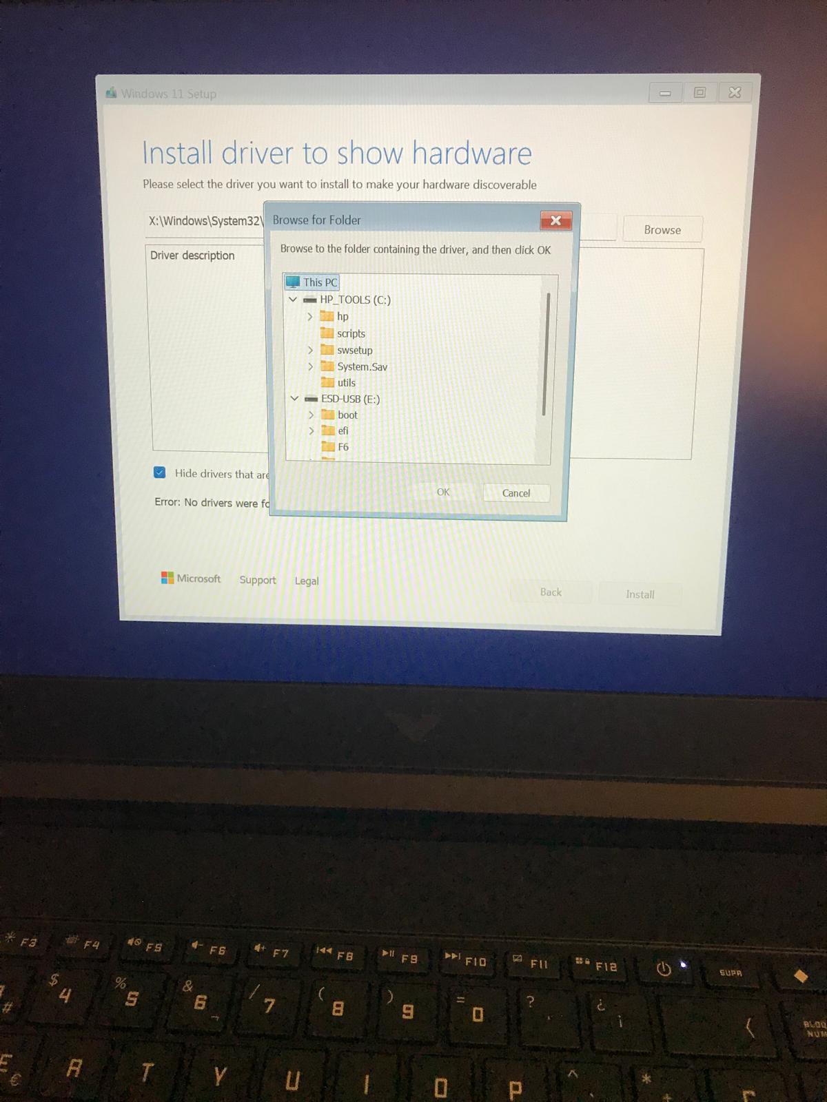 Solved: Install driver to show hardware during windows 11 installati ...