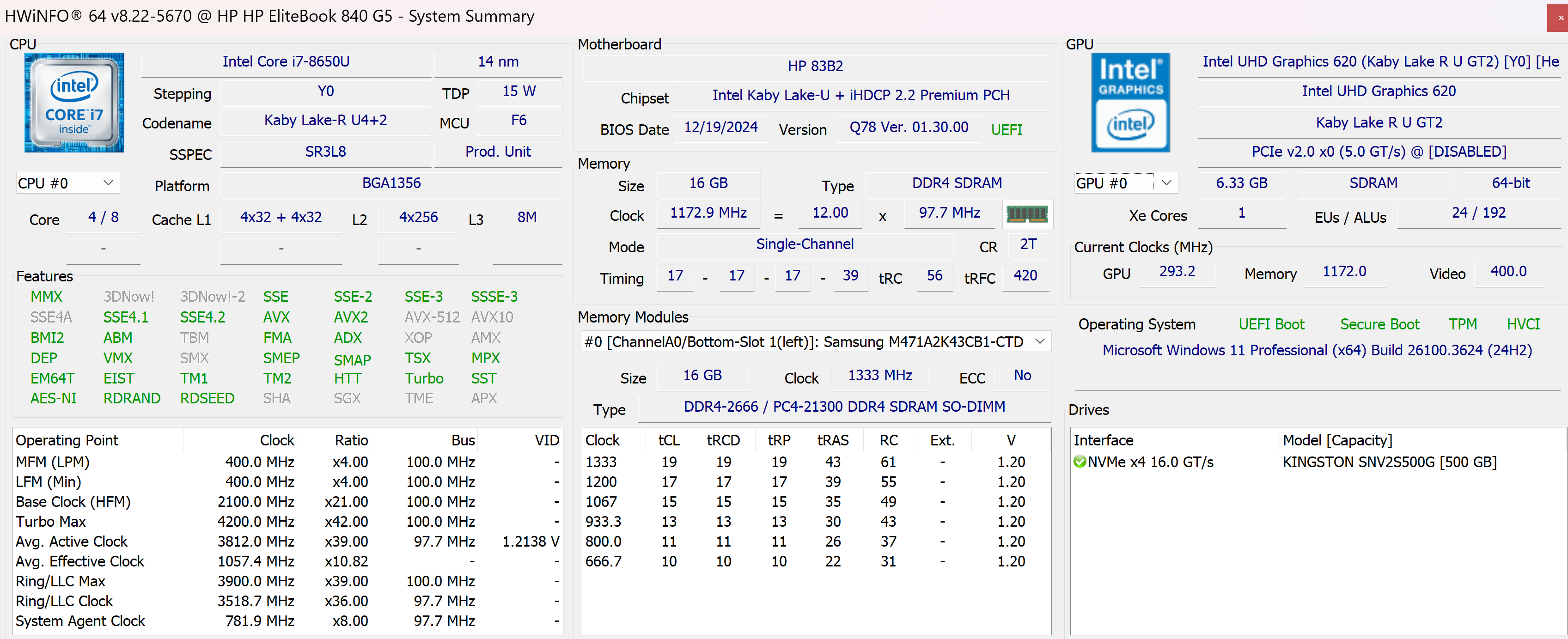 HP EliteBook 840 G5 - GPU is not shown on the device manage... - HP ...
