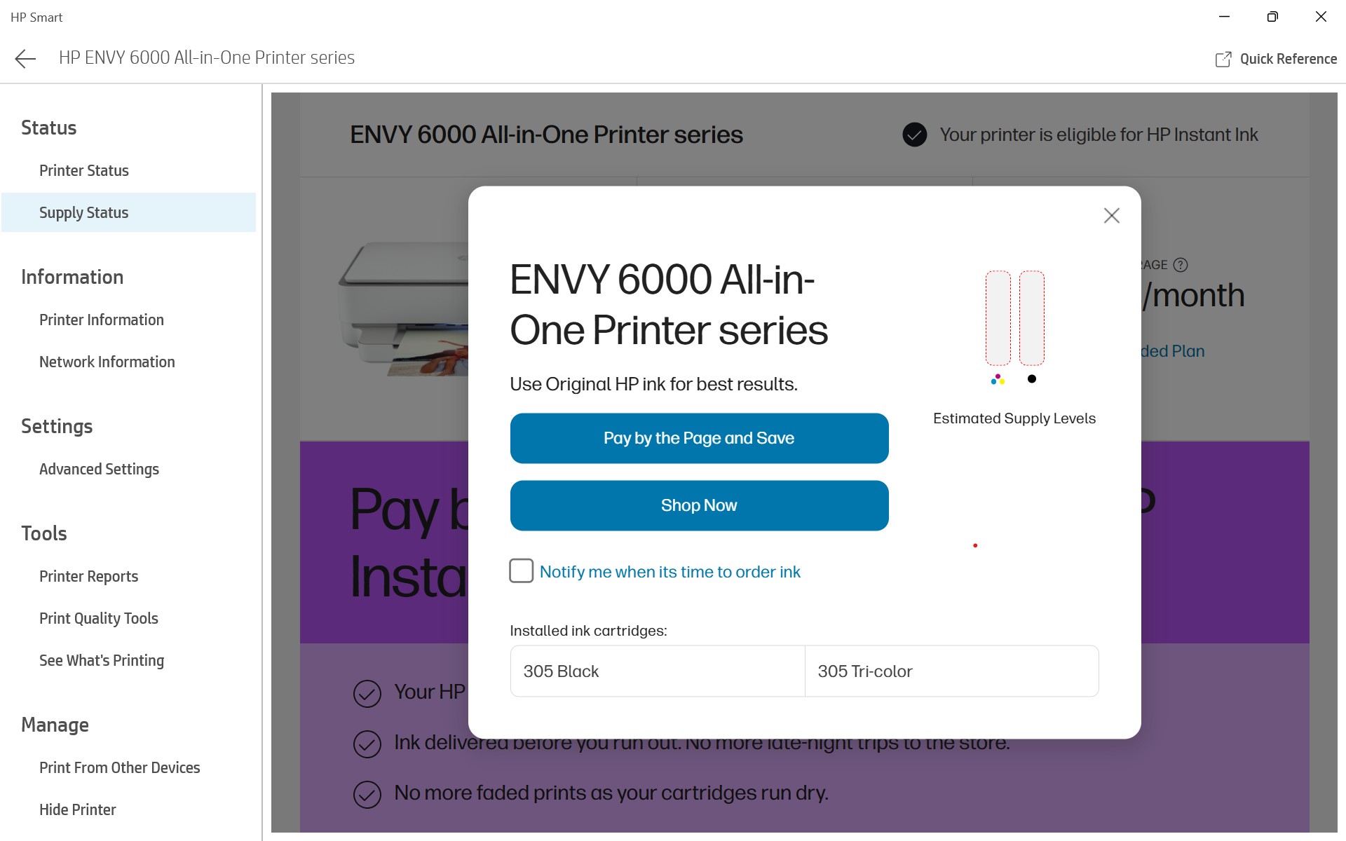 HP envy 6020 printer ink cartridge incompatible - HP Support Community - 9348742