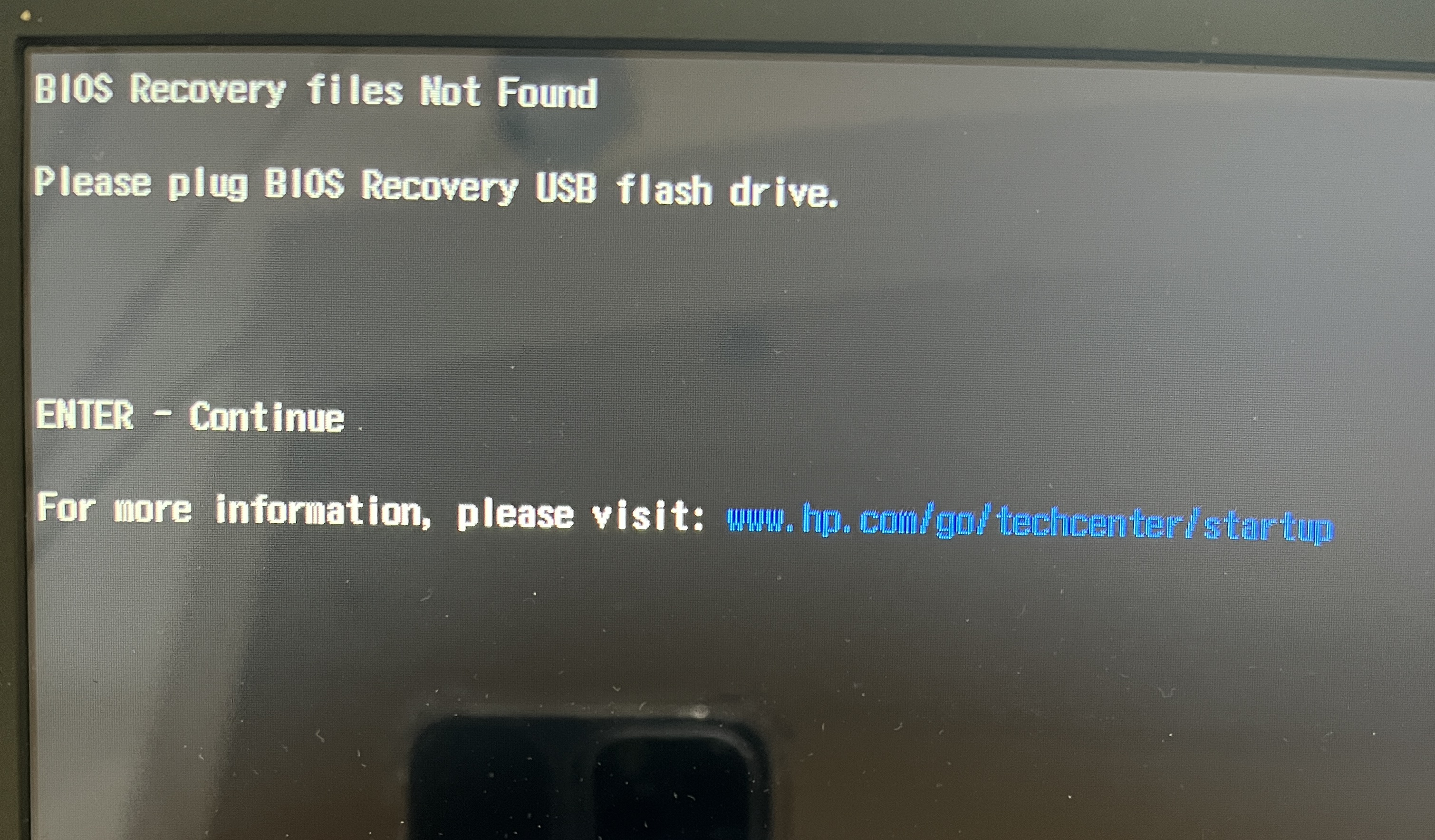 Can't update BIOS - HP Support Community - 9356449