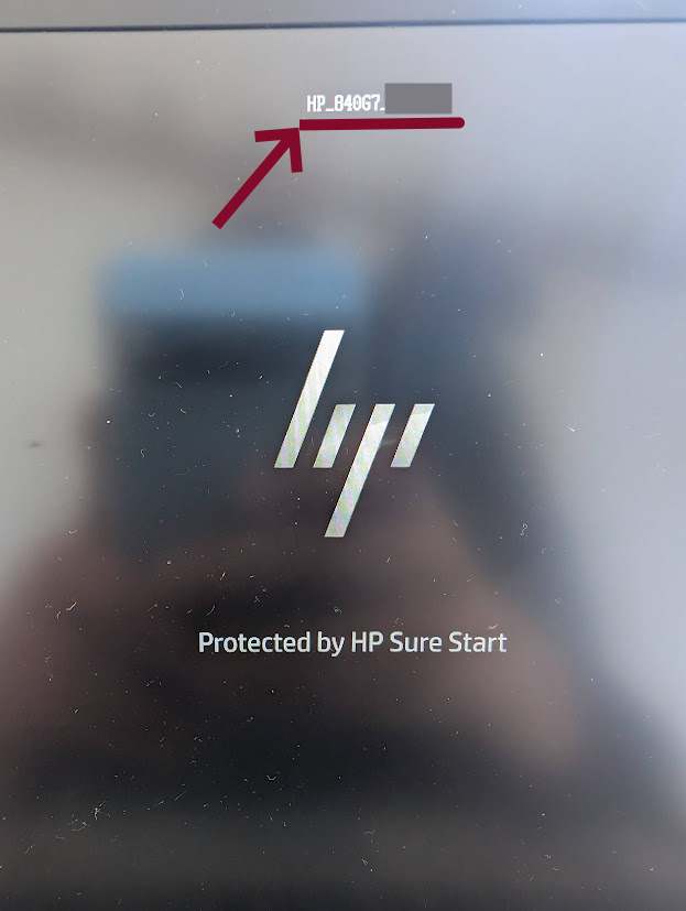 Solved: Remove message from HP Sure Start - HP Support Community - 9360021