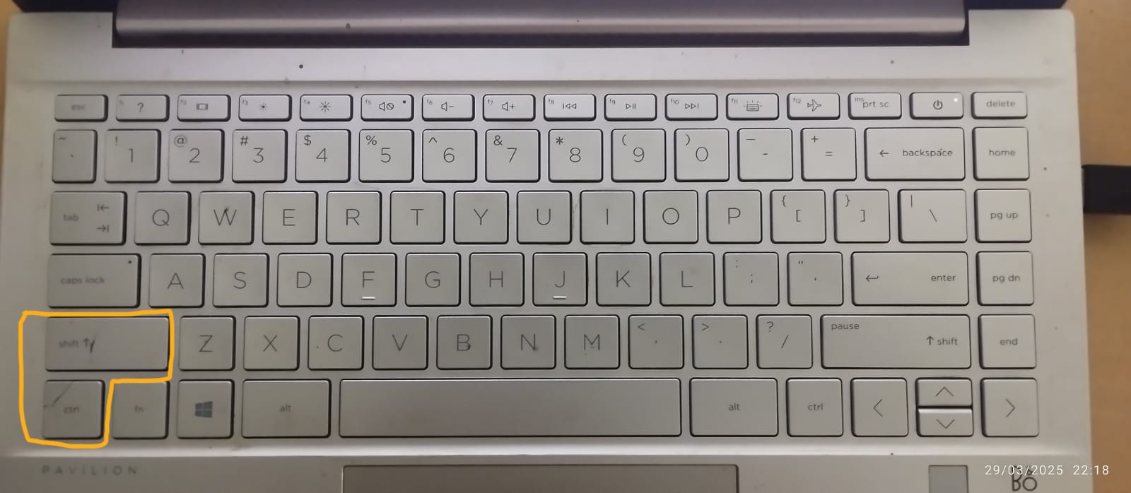 My Laptop left side CTRL & SHIFT keycaps broken - HP Support Community ...