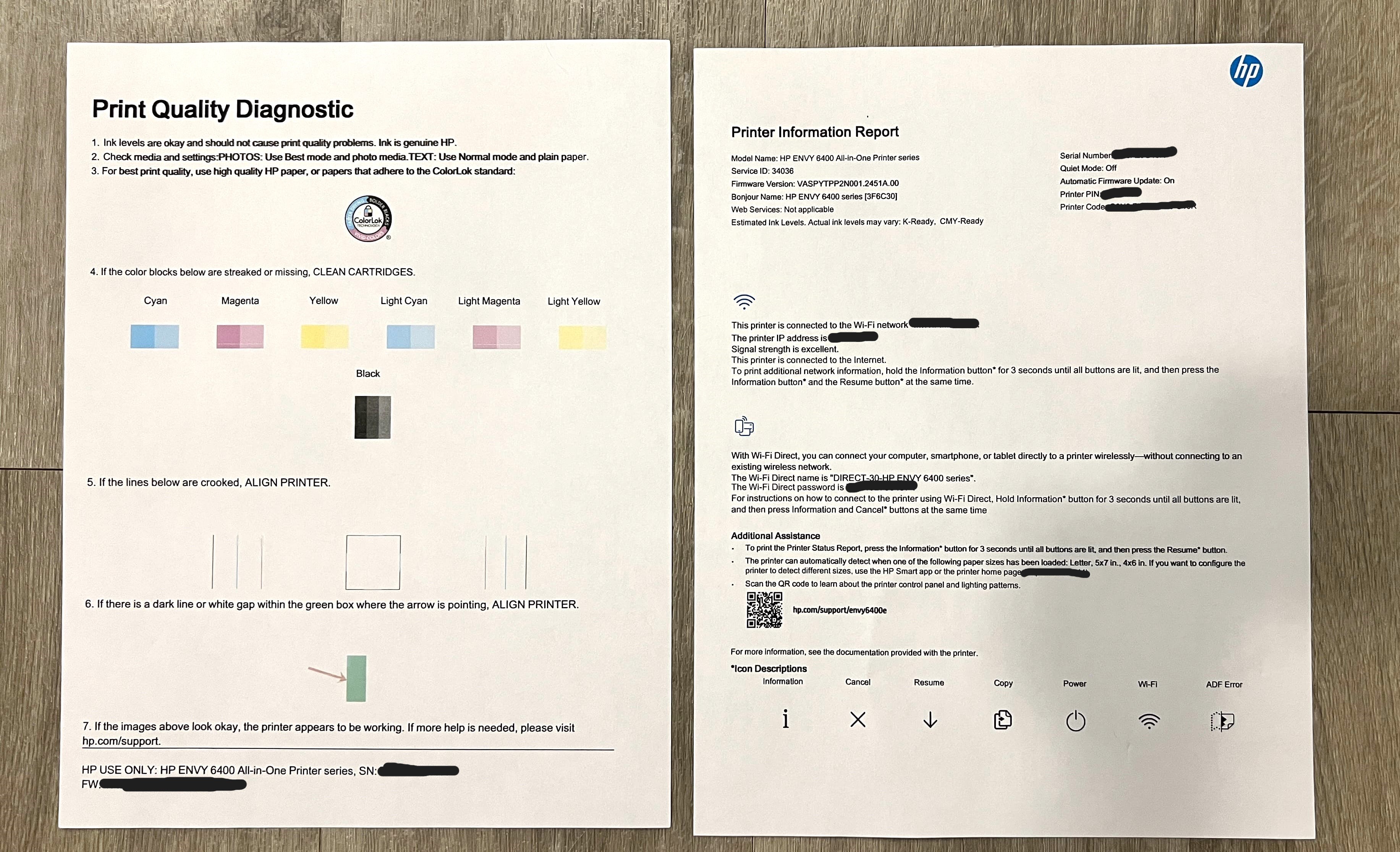 HP Envy 6455e is printing dull colors with genuine HP ink an... - HP ...