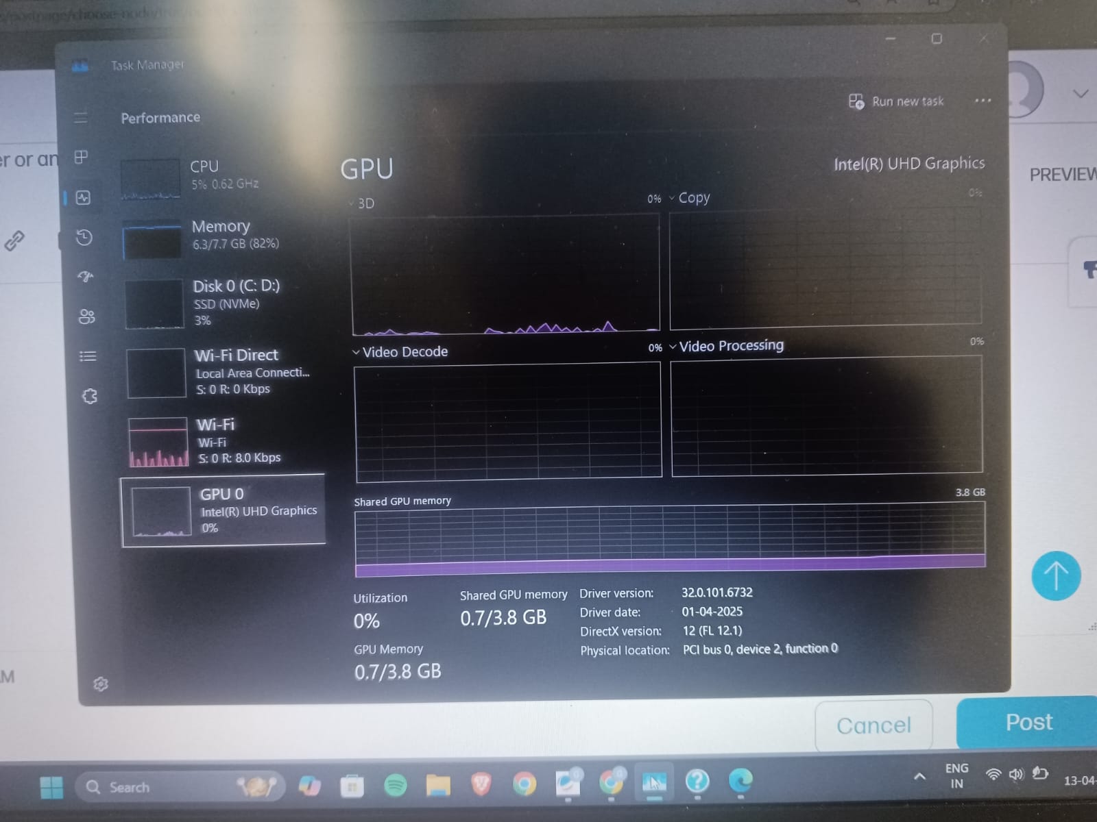 Solved: sir i want to know that in my laptop shared GPU as default o ...