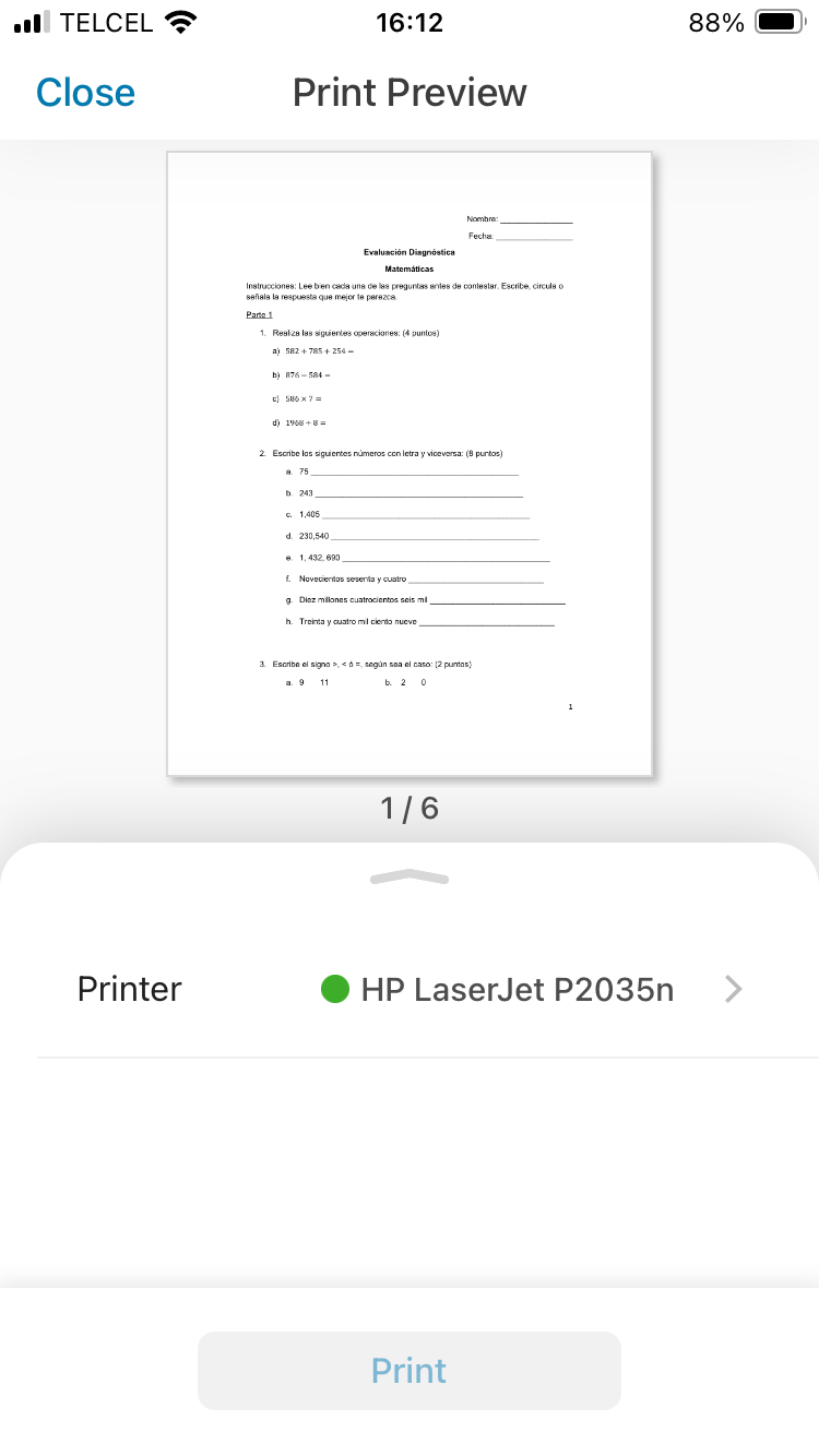 Print from mobile phone using HP Smart for IOS - HP Support Community ...