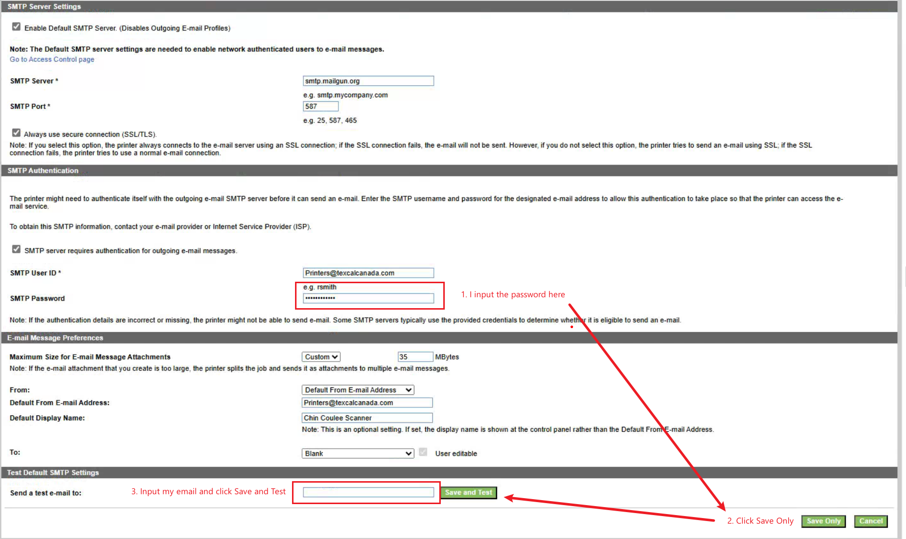 SMTP Authentication - Mailgun - HP Support Community - 9375285