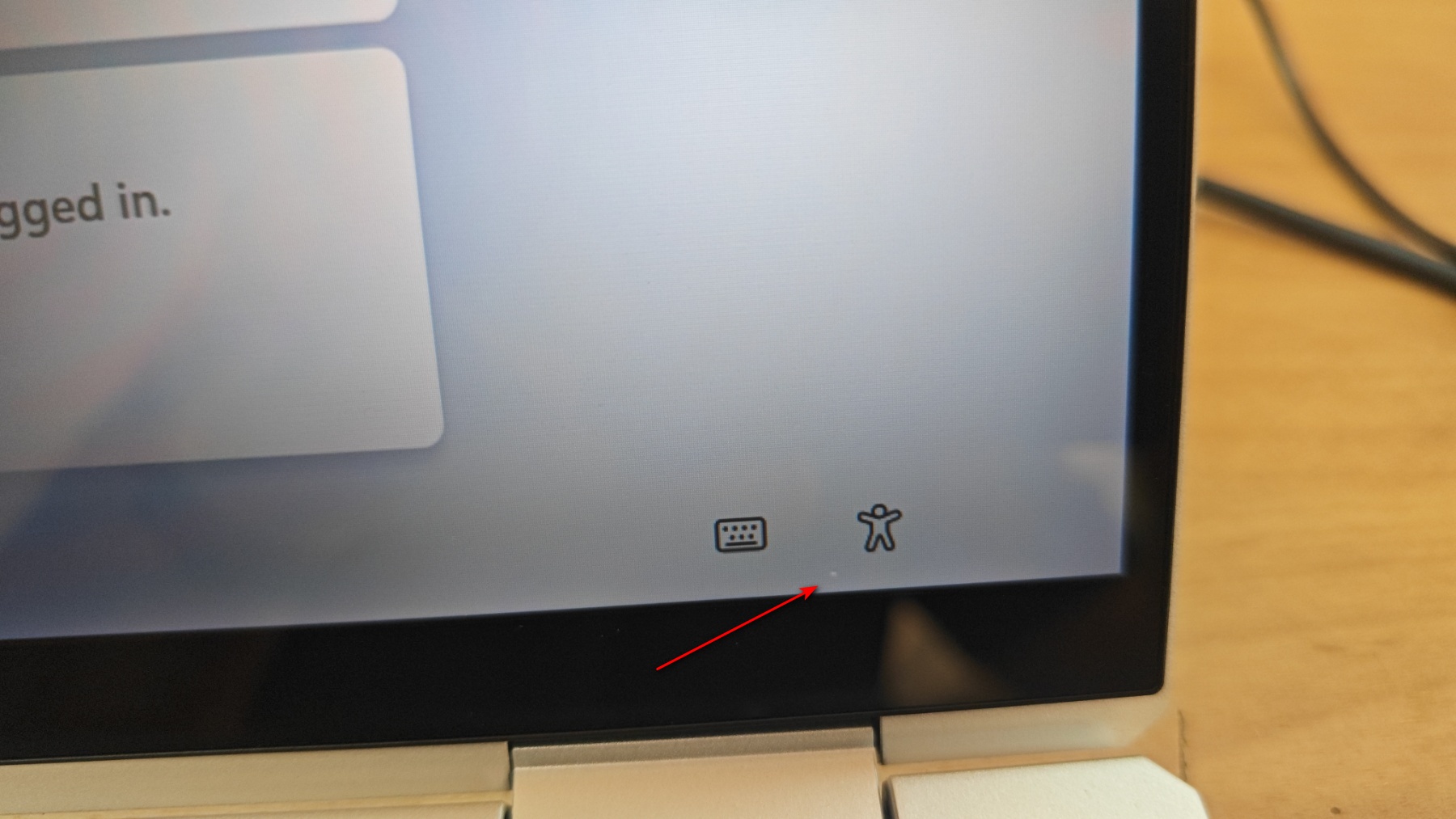 Brand new laptop with spot on screen and only 5 months remai... - HP ...