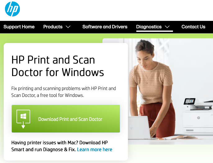 When I try to print the screen defaults to a pop up that say... - HP ...