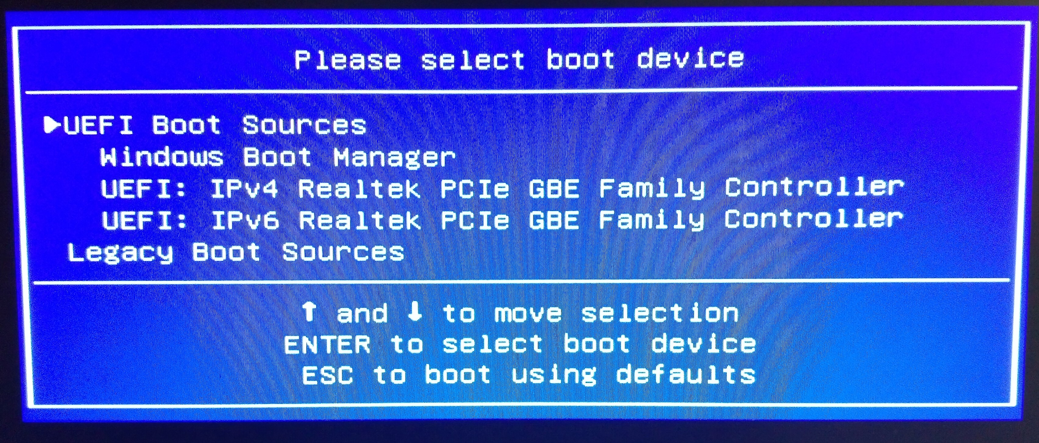 Boot from USB or CD-ROM Issue - HP Support Community - 9400644