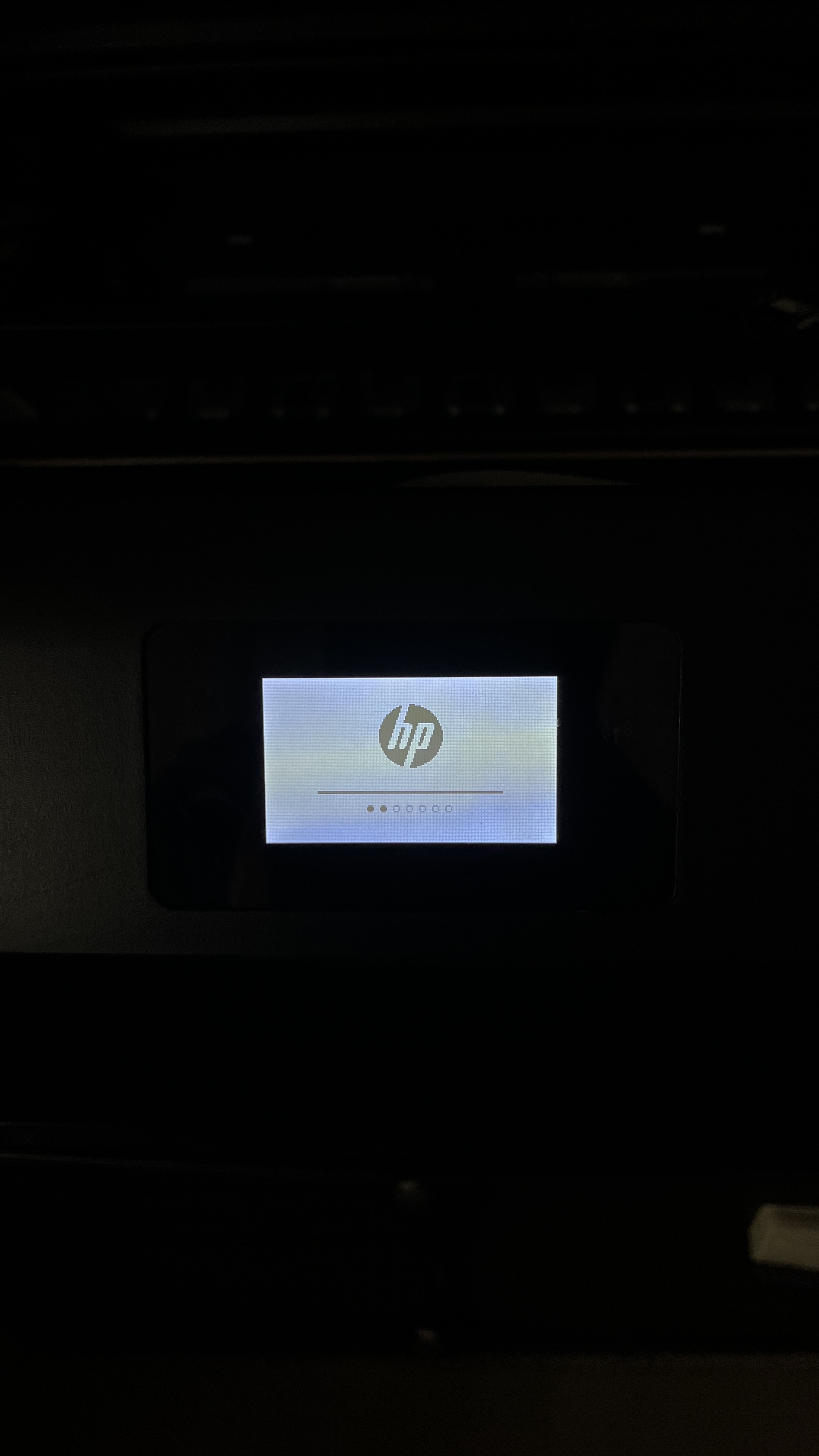 HP Envy 5030 stuck display - HP Support Community - 9401664