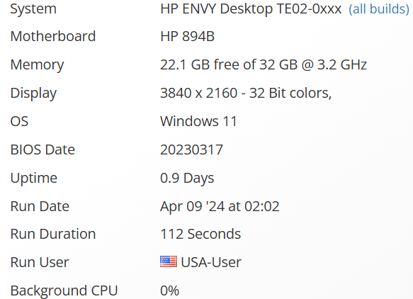 No XMP Option - HP Support Community - 9402568