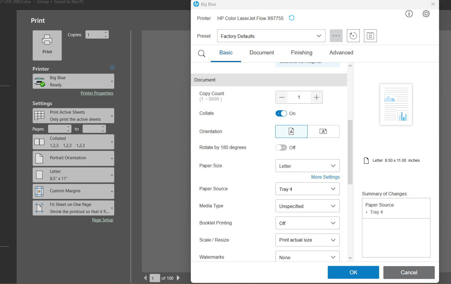 X67755 not printing from the same drawer - HP Support Community - 9403495
