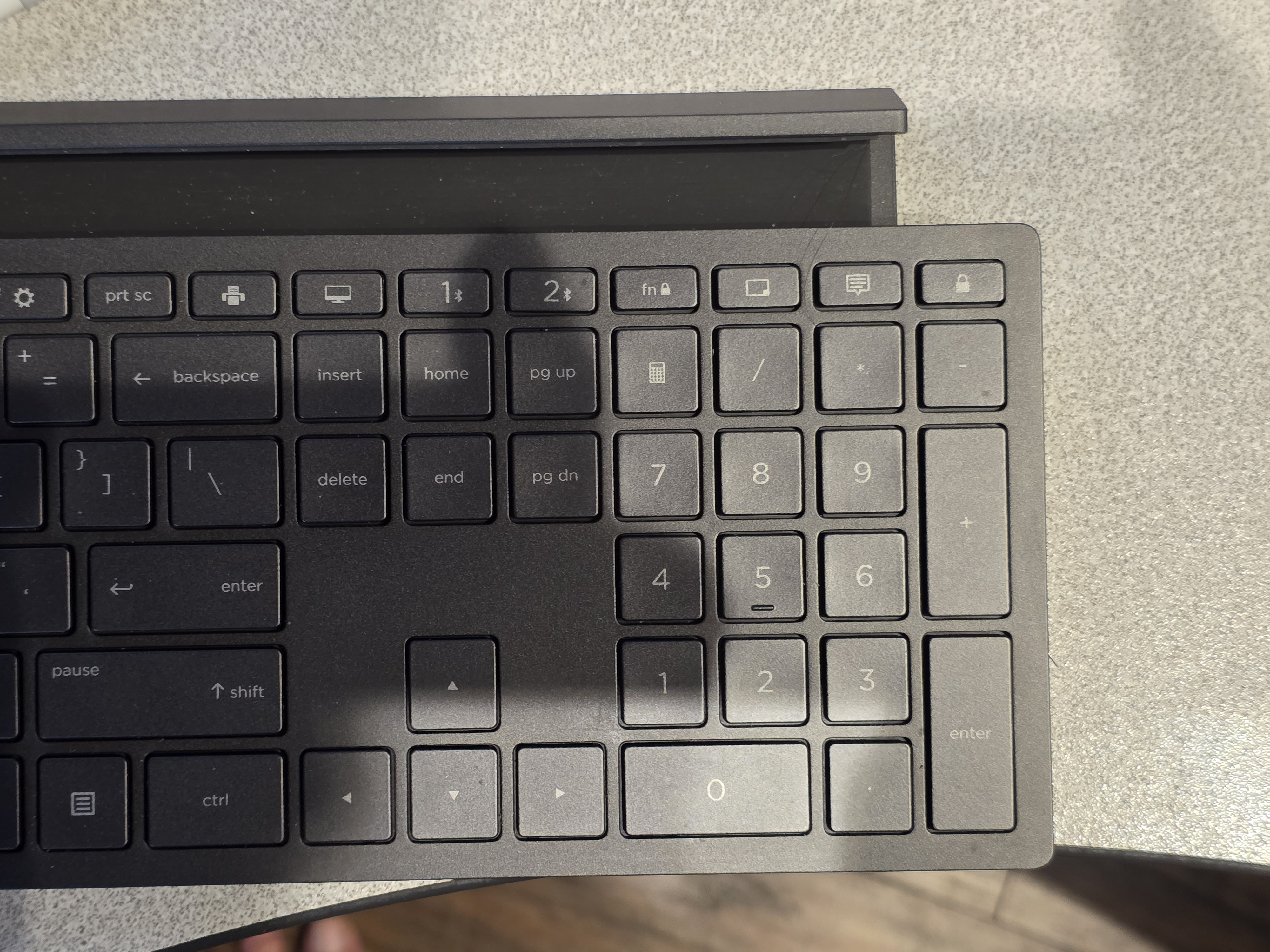 where is the number lock key on hp envy all in one - HP Support ...