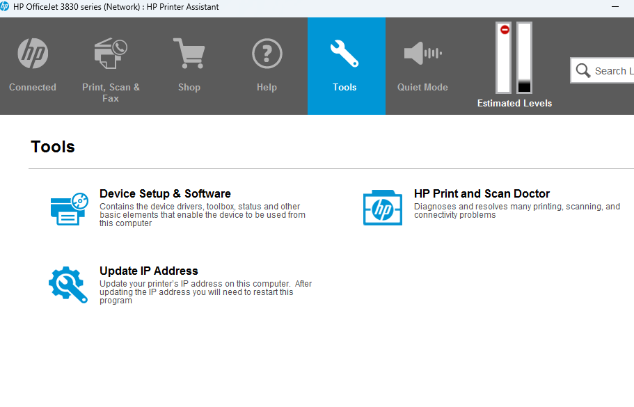 Solved: HP3830 prints on PC but not laptop - HP Support Community - 9405652