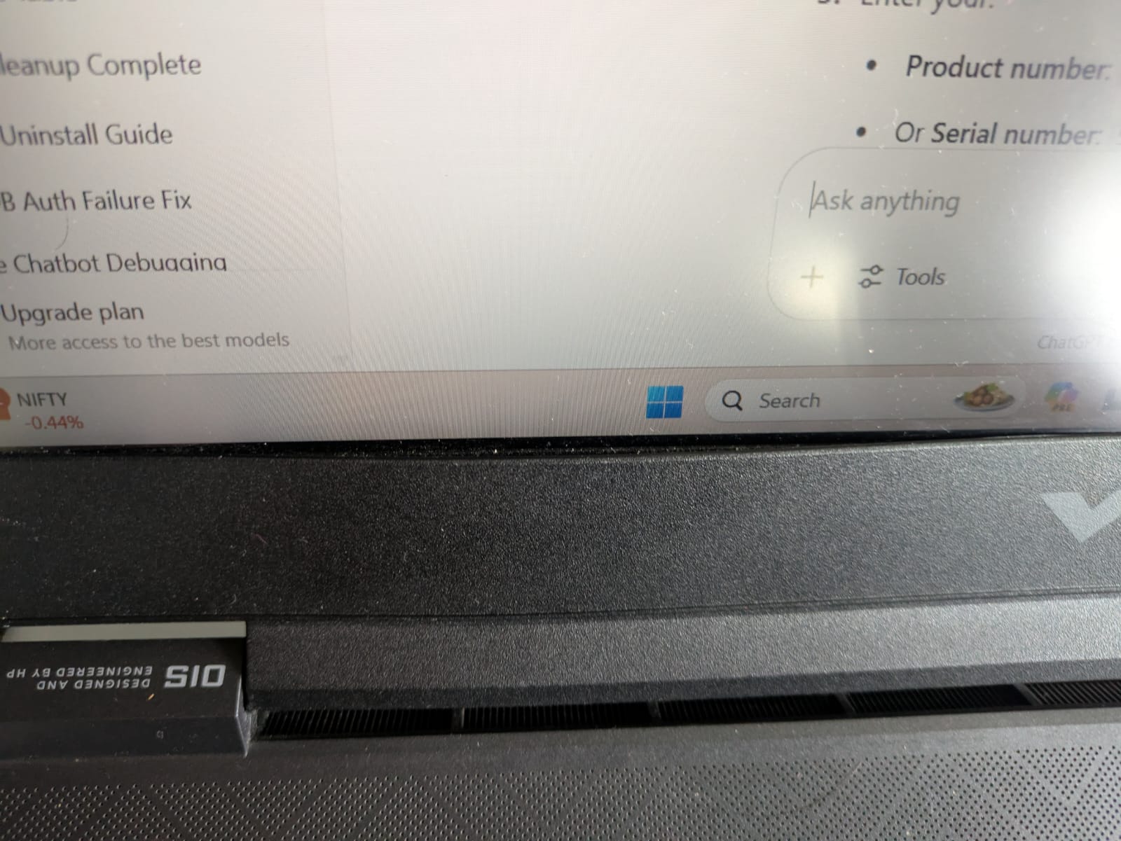 Bottom Panel Coming Off – Victus 15-fb1001AX – Requesting He... - HP ...