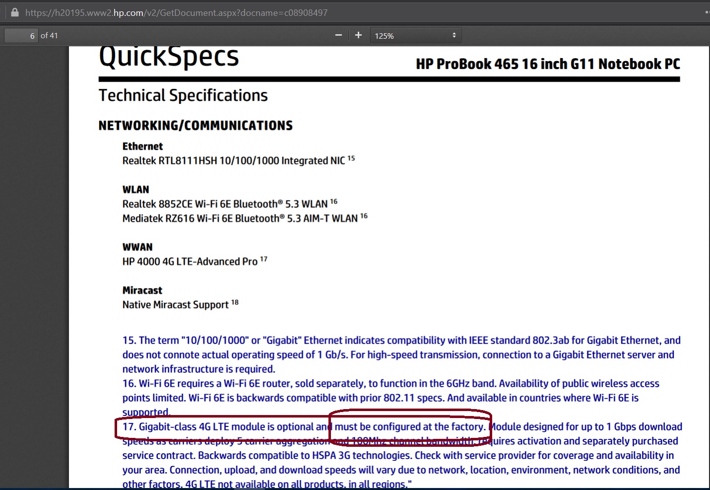 Solved: HP 4G LTE-A Pro Cat16 WWAN - HP Support Community - 9423916
