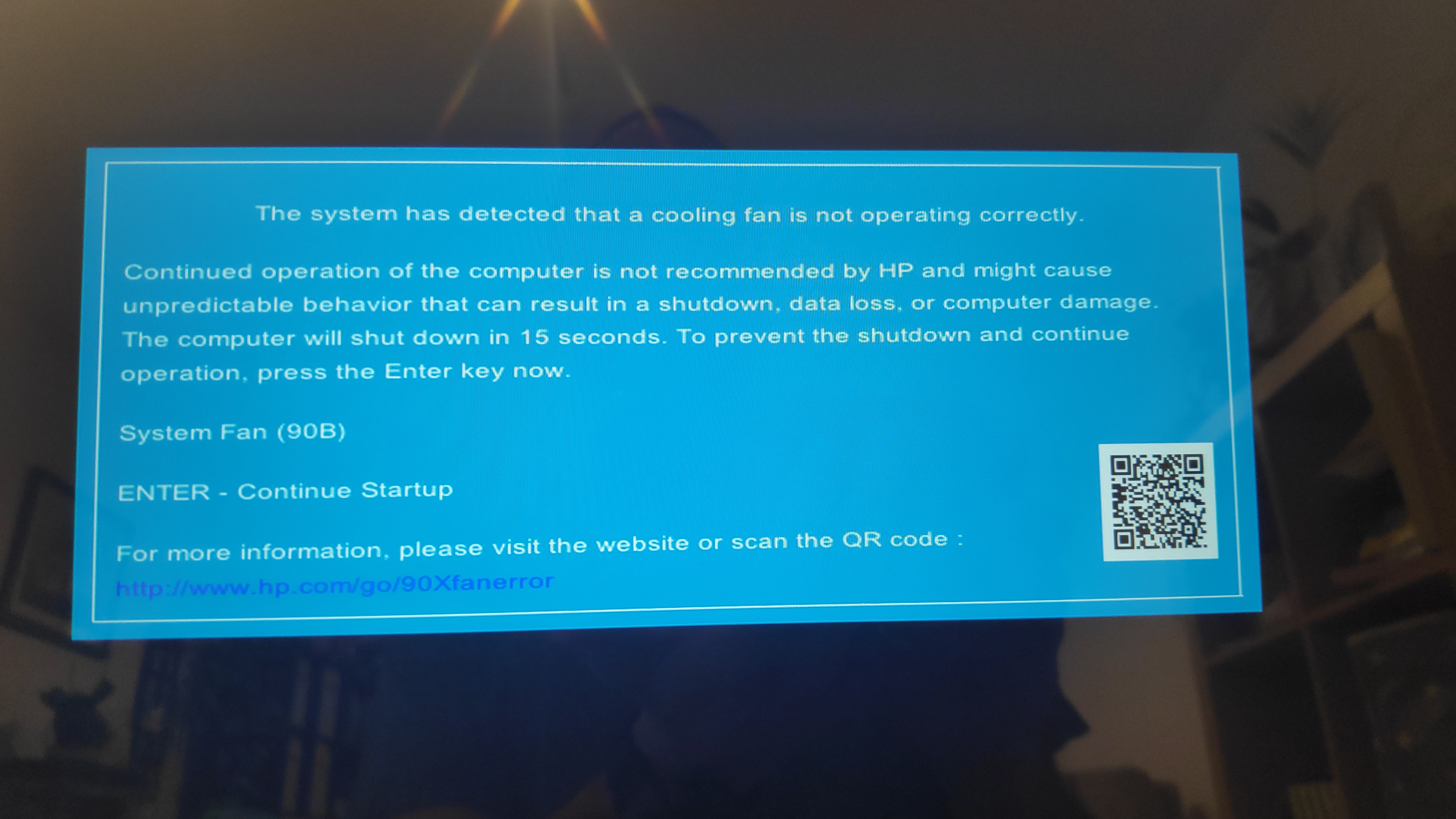 System Fan (90B) Error on First Startup – HP Envy 17-da0003n... - HP ...