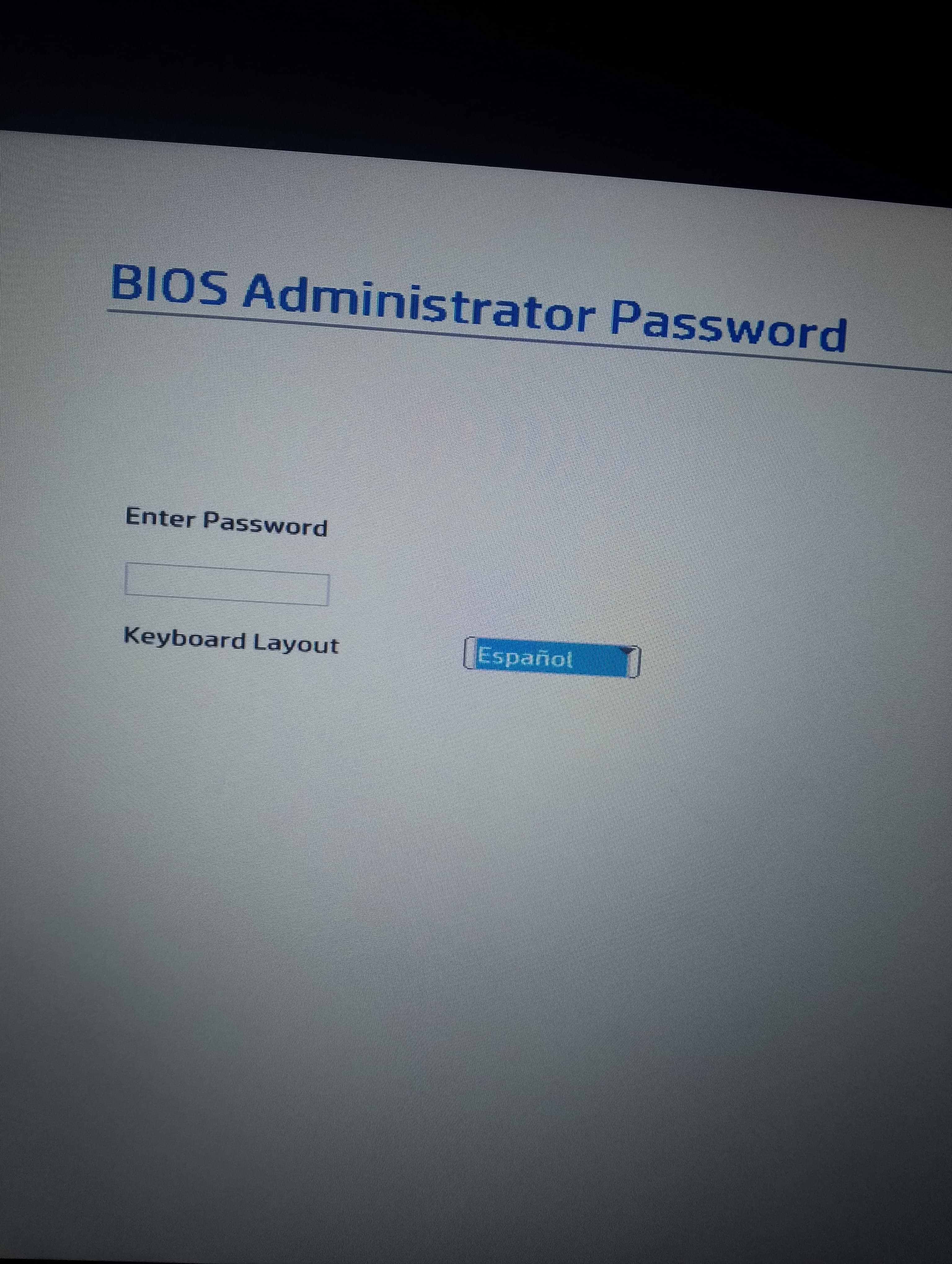 i need to reset the password of bios - HP Support Community - 9430827