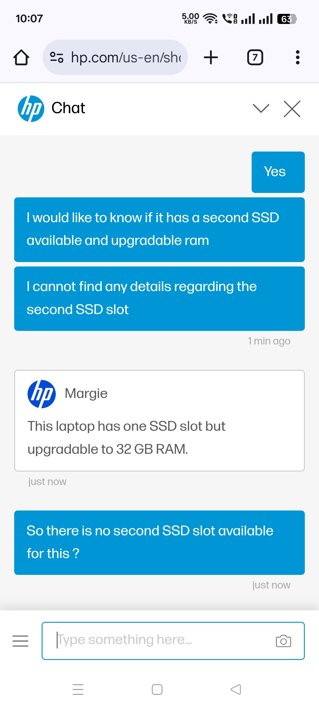 Solved: Hp omen max rtx 5060 Ryzen 7 AI 350 SSD upgrade and secondar ...