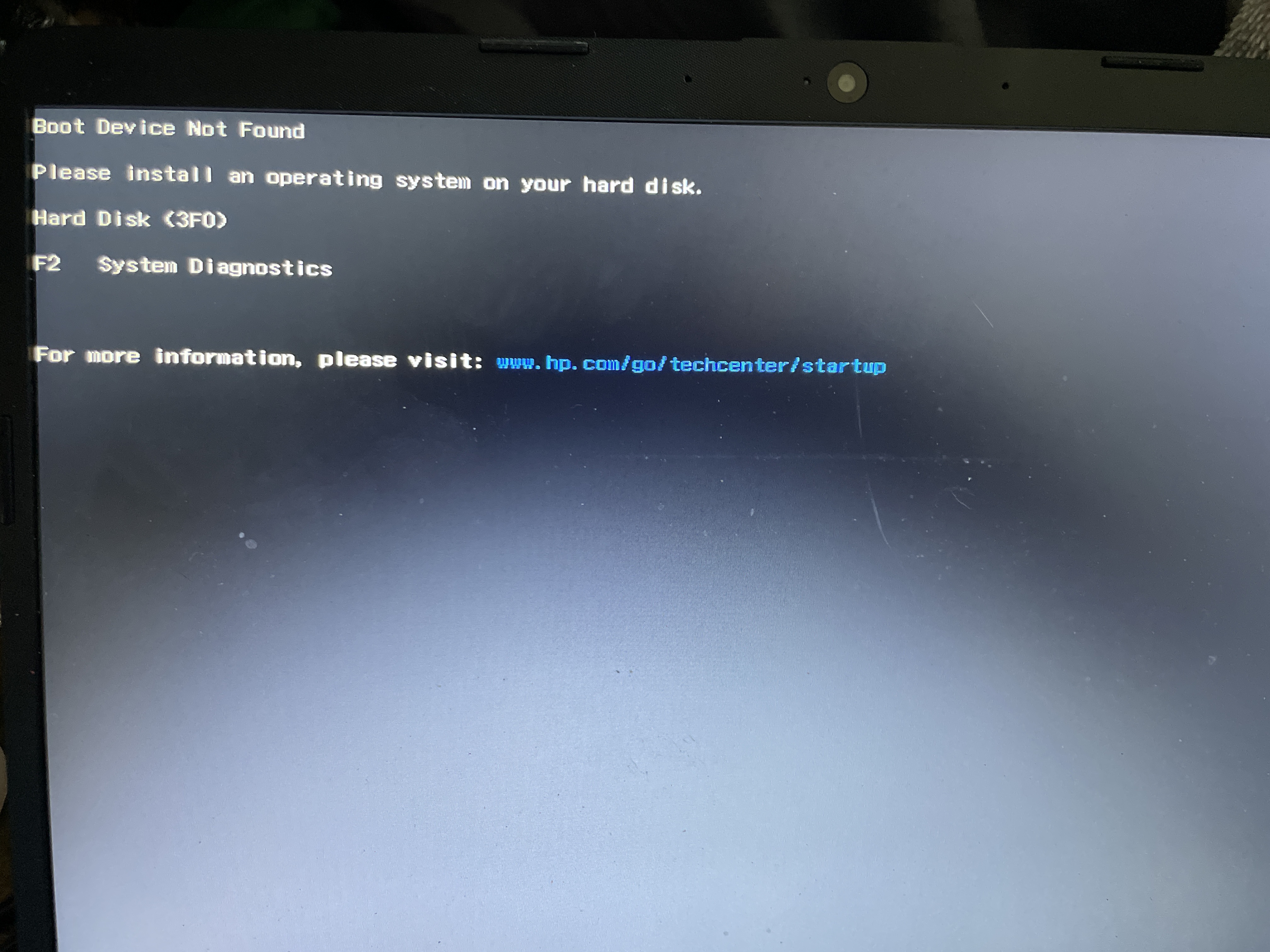 Boot issue no hard drive detected (3F0) - HP Support Community - 9432760
