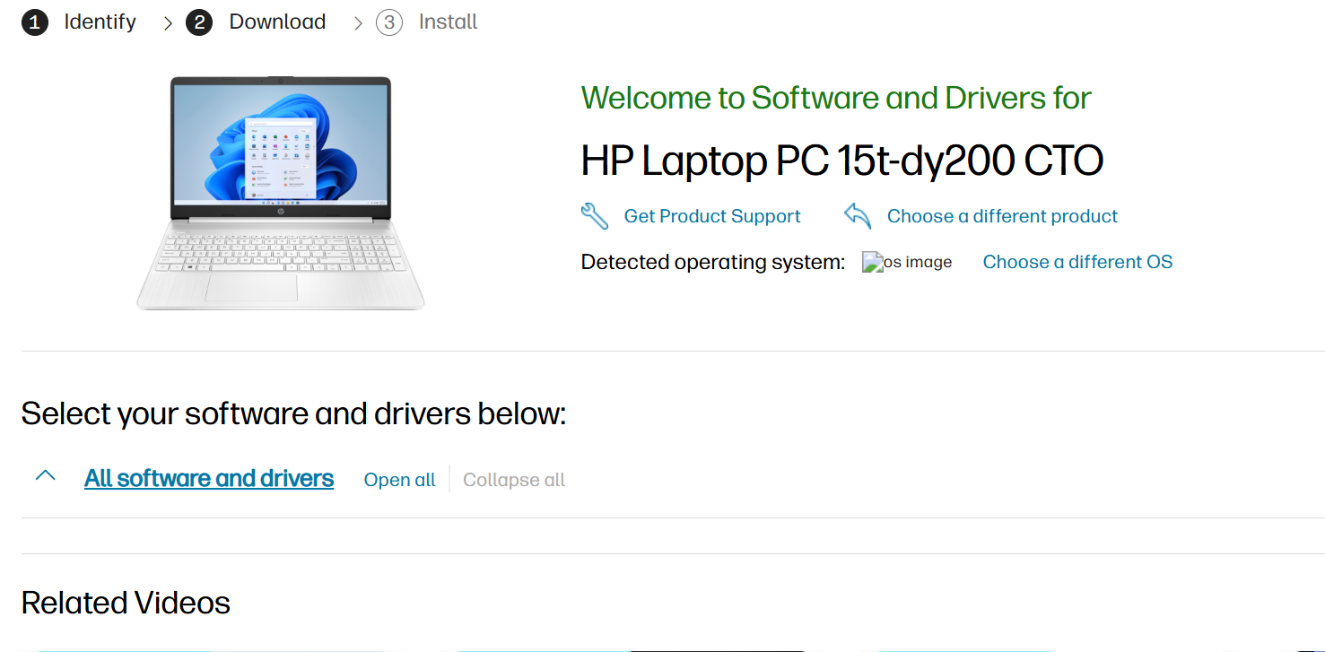 I can't find a BIOS update driver for hp laptop 15t-dy200 - HP Support ...