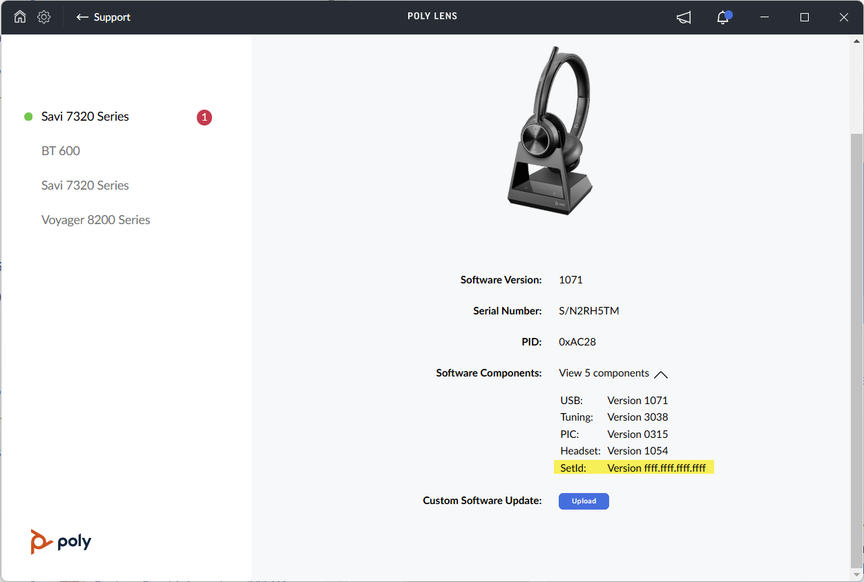 7320 Firmware Update Failure via Lens - HP Support Community - 9429574