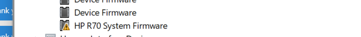 Yellow Warning in Device Manager After Update - HP Support Community ...