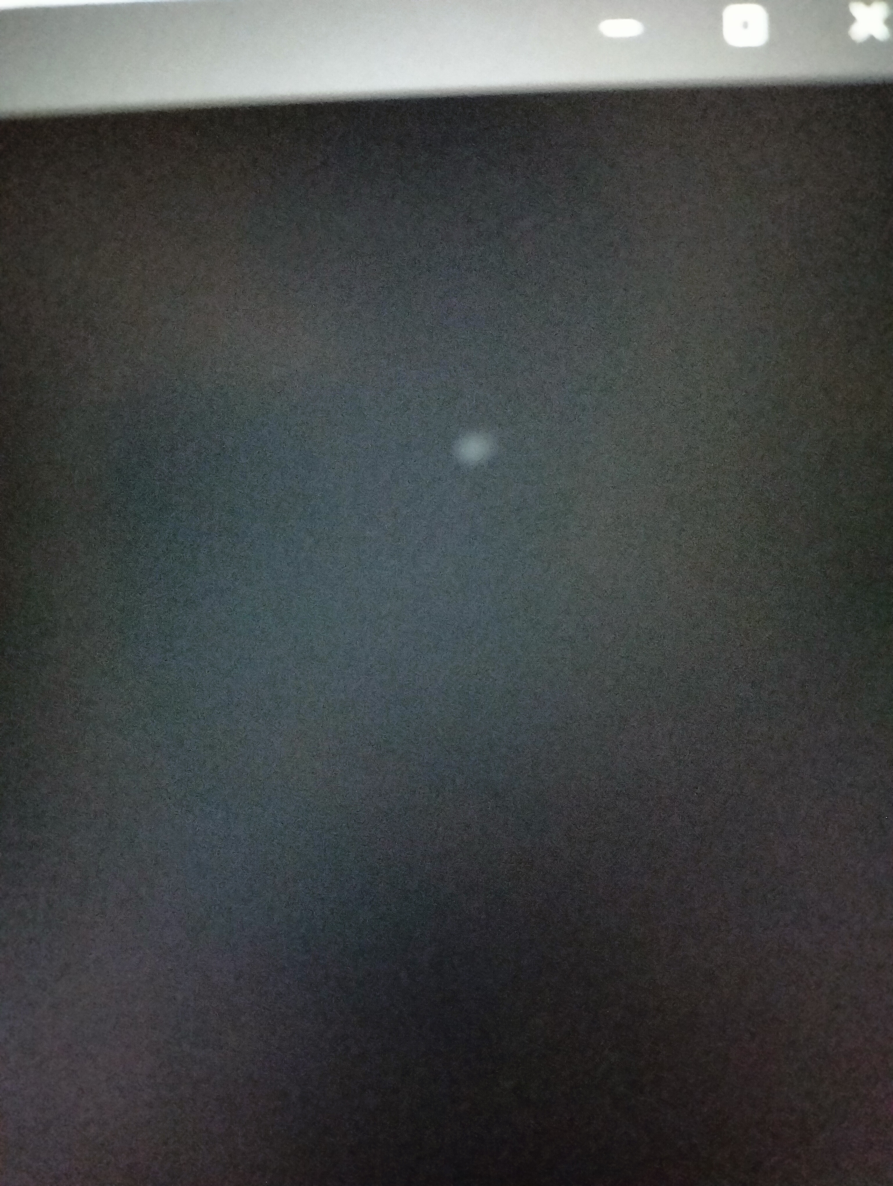 Grey Circle on the screen - HP Support Community - 9442939