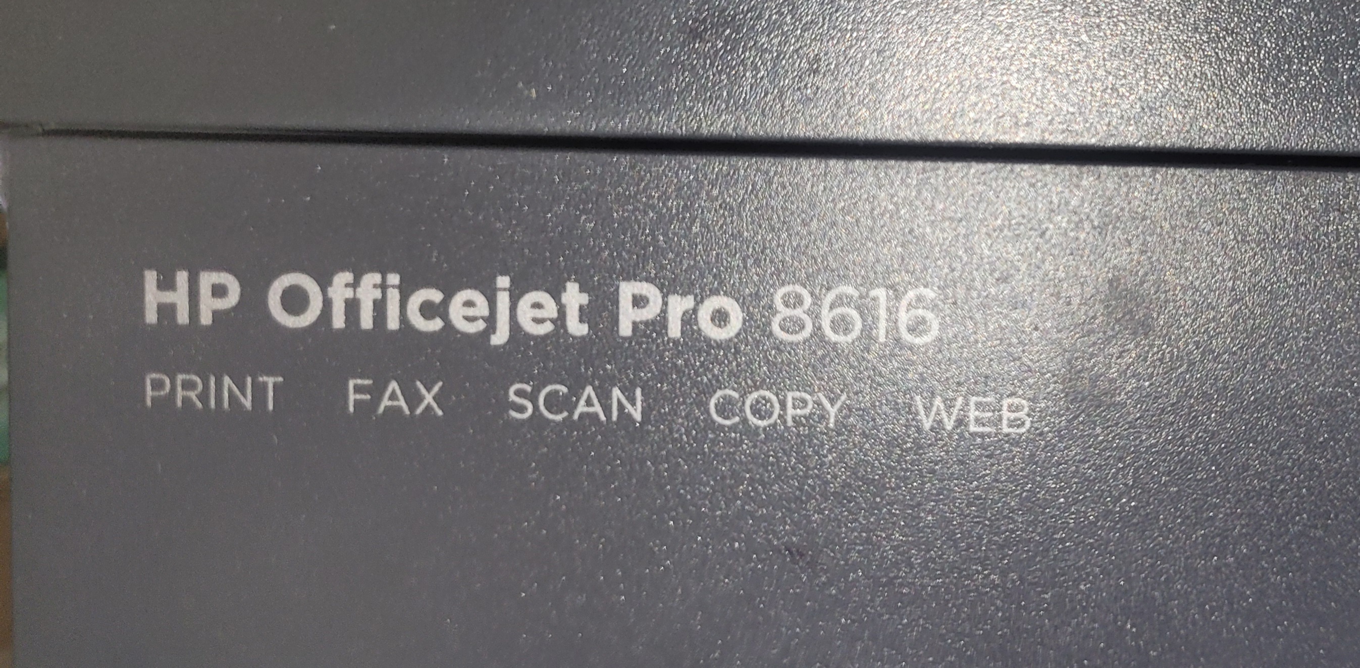 Office Jet 8616 Pro - Error Message "Problem with Printer or... - HP ...