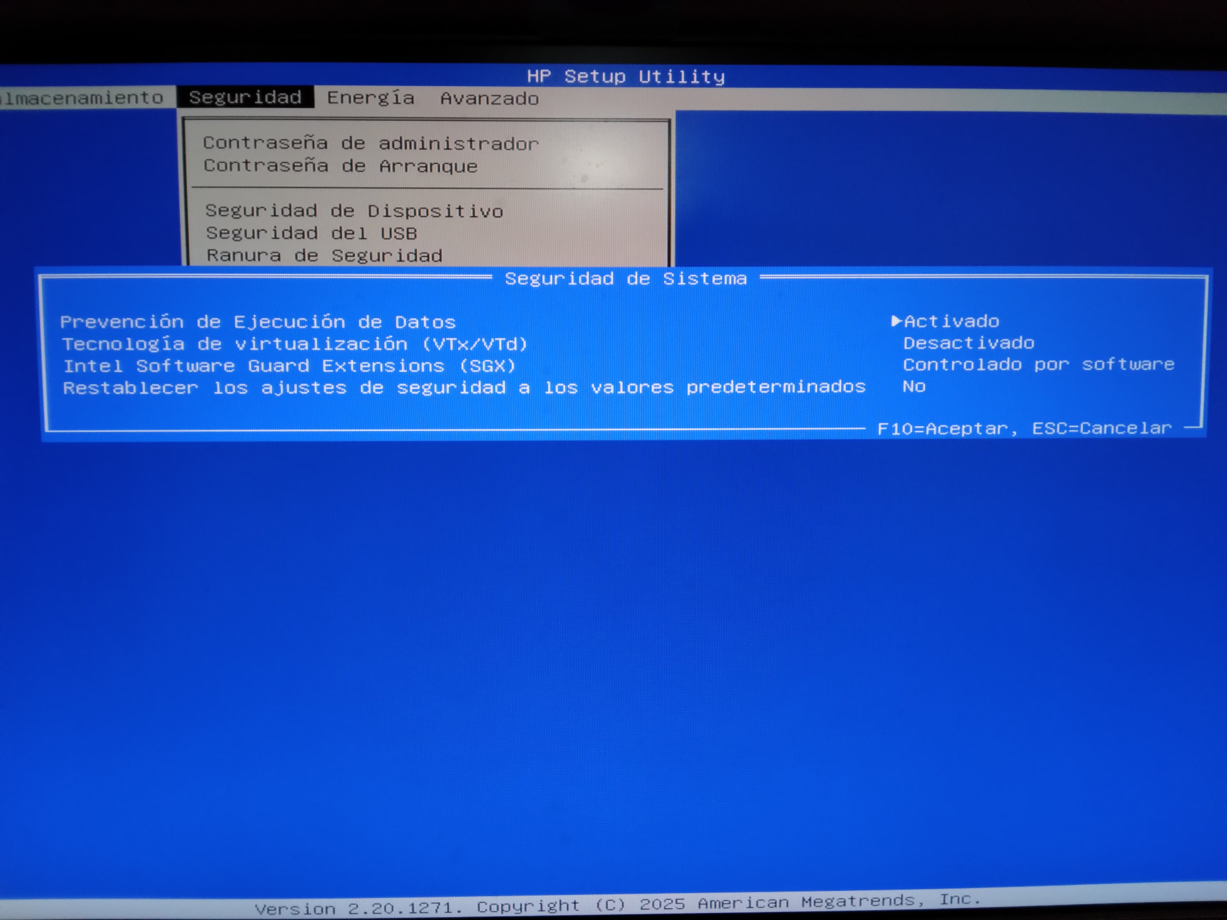 How to enable TPM and TPM 2.0 - HP Support Community - 9444272