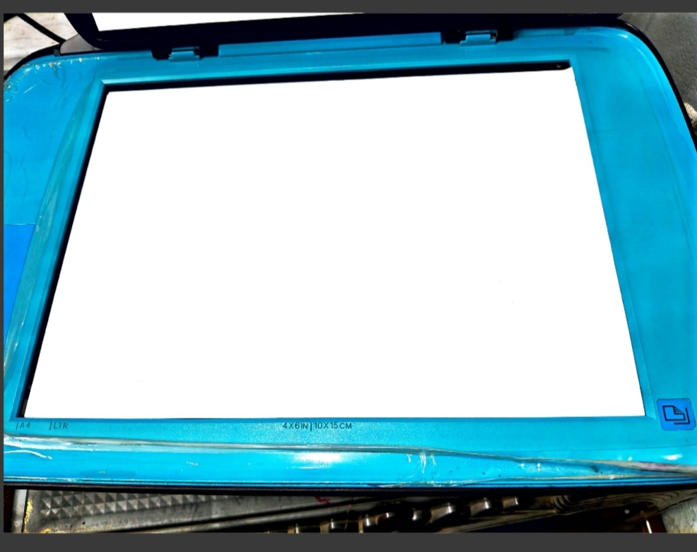 A4 size documents not copy only copy LTR marks on printer - HP Support ...