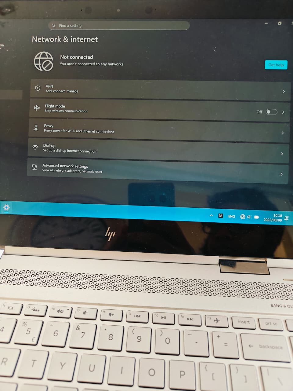 Wifi driver unavailable - HP Support Community - 9455160