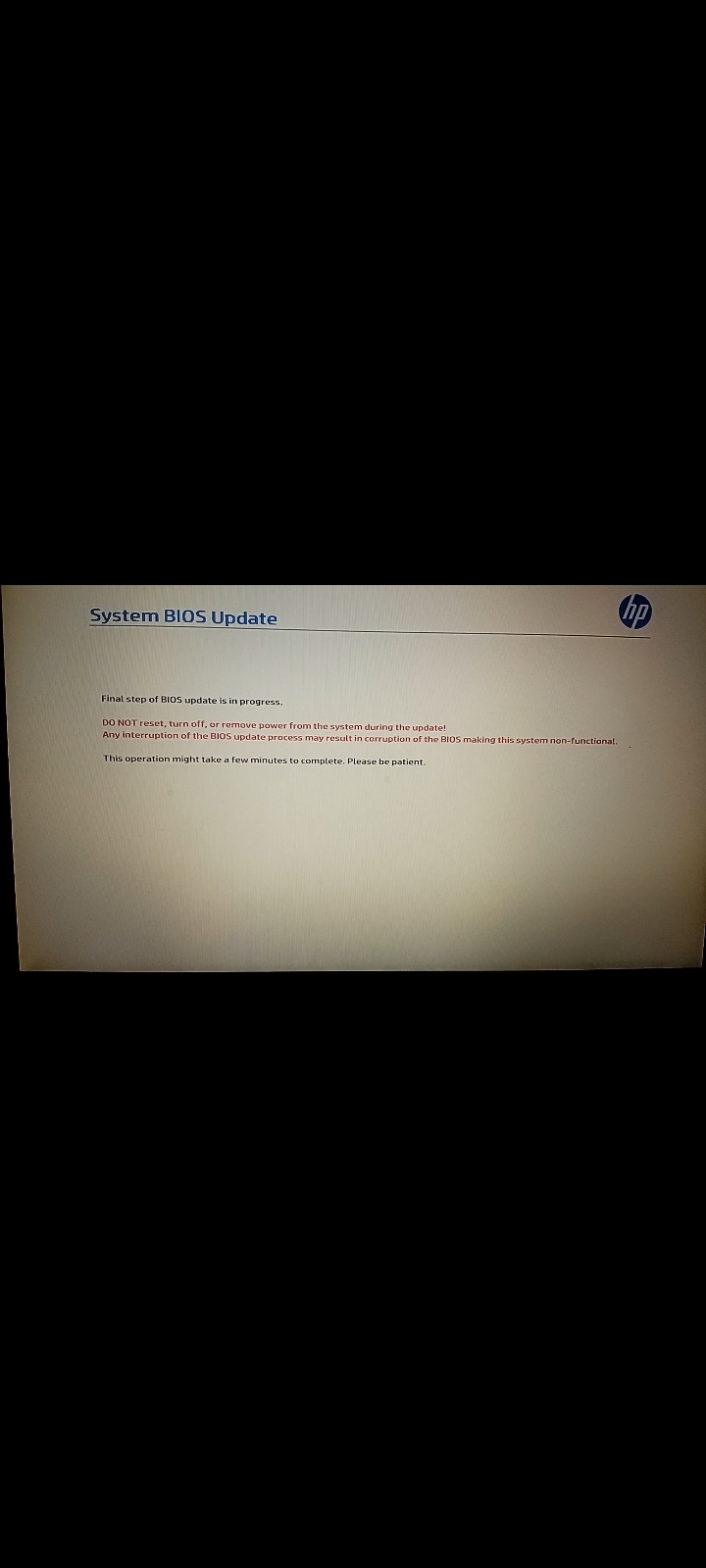 Bios - HP Support Community - 9459210